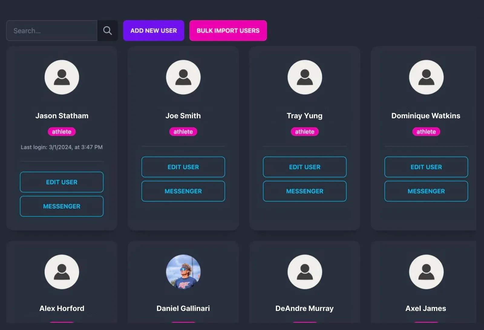 Connected Performance - Remote Baseball Training